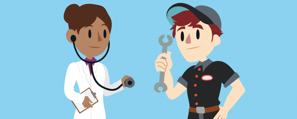 Your Health Care Provider Versus a Mechanic | Amy Beard MD